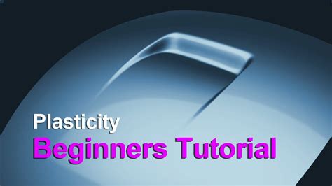 Beginners Surfacing Tutorial Plasticity 3d And Xnurbs Youtube