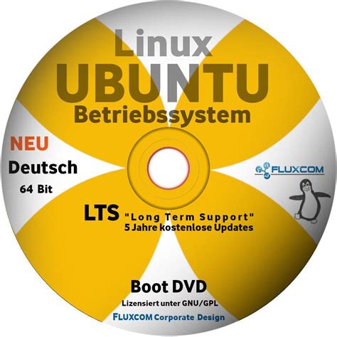 linux ubuntu 64 bit aus 2022 komplettes betriebssystem in deutsch