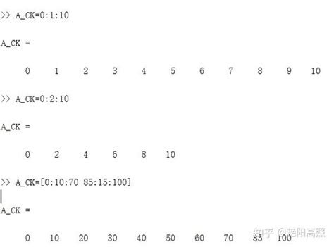 Matlab 数组、矩阵、方阵、行列式、向量 知乎