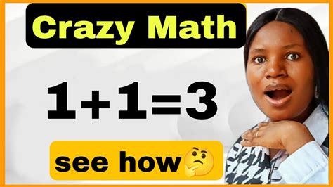 A Crazy Math Question 1 1 3 See How Algebra Simplification Youtube