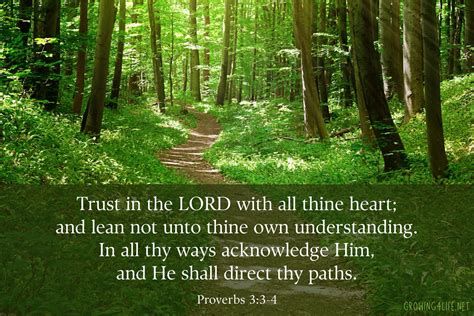He Shall Direct Thy Paths Growing 4 Life