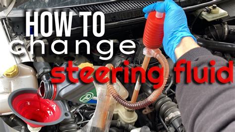 How to REPLACE a Power Steering Fluid [Q&E] - YouTube