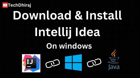 How To Install Intellij Idea In Windows 1110 Intellij Youtube
