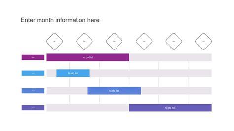 Graphic Of Line Graph With Blue Purple And White Squares Google Slide