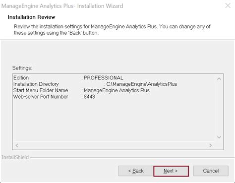 Installation Guide Analytics Plus