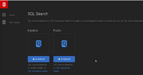 Installing Extensions In SQL Operations Studio