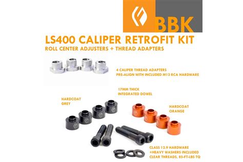 Ls400 Caliper Bbk Retrofit Kit V2 Is300 X Chassis Jzx90 Jzx100 Jzx110