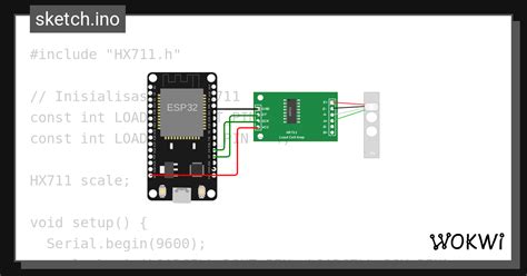 Hx711 Wokwi Esp32 Stm32 Arduino Simulator Hx711 Wokwi Esp32 Stm32 Arduino Simulator