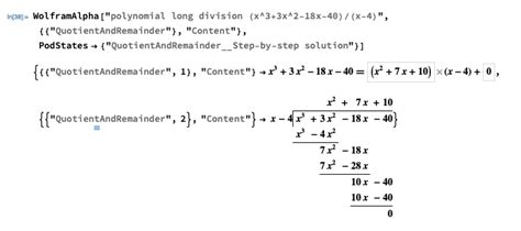 Algebraic Manipulation Factoring After Polynomial Long Division