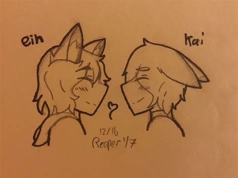 Ein X Kai From Aphmau Aphmau Sketches Youtubers