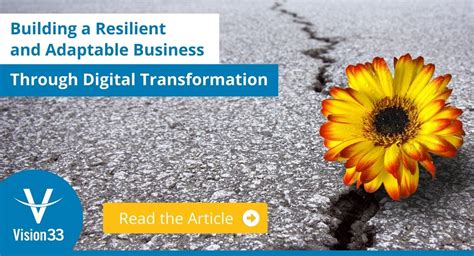 Building A Resilient And Adaptable Business With Digital Transformation