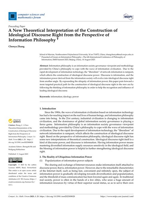 Pdf A New Theoretical Interpretation Of The Construction Of Pdf A New Theoretical Interpretation Of The Construction Of