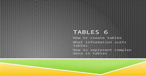 Download Pptx Powerpoint Tables 6 How To Create Tables What