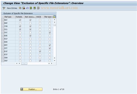 Sope Sap Tcode Exclude Document Classes