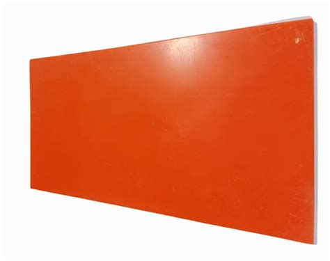 Orange Plain Acrylic Solid Surface Sheet Thickness 6 Mm At ₹ 600sq