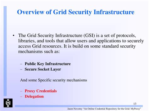 Ppt Grid Security Infrastructure Powerpoint Presentation Free