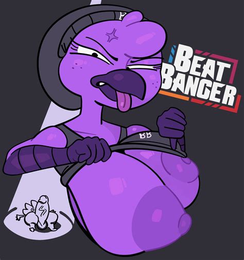 Rule 34 2d Anger Vein Angry Anthro Avian Avian Humanoid Background Character Beak Beanie Beat