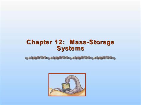 Chapter 12 Mass Storage Systems Ppt