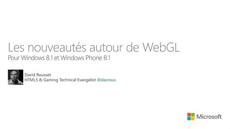 Back From Build Webgl Pptx Computing Technology And Computing