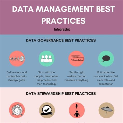 Data Management Best Practices Infographic Pdf
