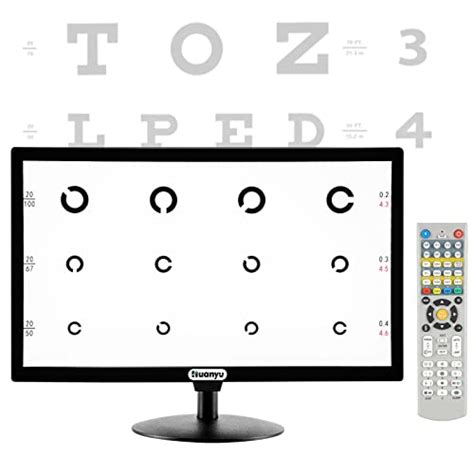 Huanyu Visual Acuity Chart Digital 215inch Lcd Electronic Optical Eye