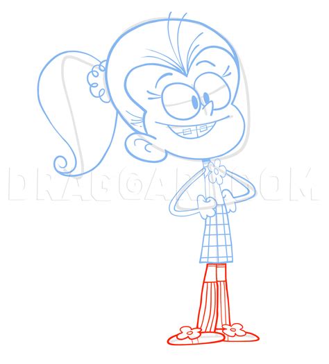 Luan Loud How To Draw Drawing Step By Step By Cocoapebbles Dragoart