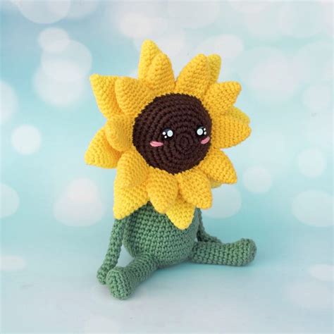 Sunflower Doll Crochet Pattern Ribblr Amigurumi Pattern Crochet Projects Crochet Patterns