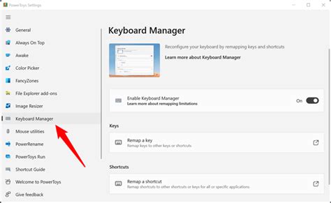 how to remap any key or shortcut on windows 11