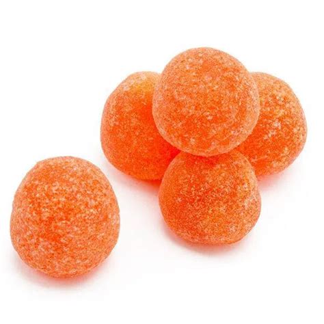 Sour Spanks Chewy Candy Balls Tangerine 5lb Bag Salebestcandyshop