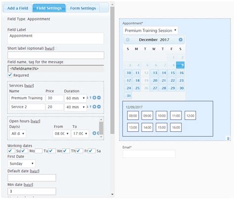 Documentation Appointment Hour Booking