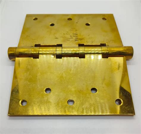 Golden Brass Butt Door Hinges Thickness 15 Mm At ₹ 45piece In Jamnagar