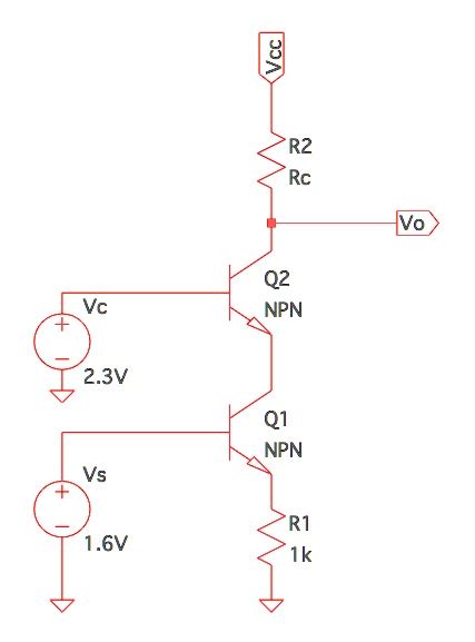 Solved Consider The Cascode Circuit Below With Degeneration Resistor An External Voltage