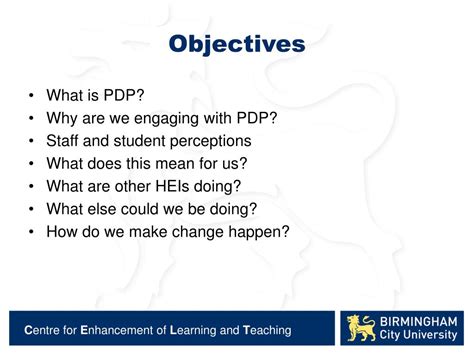 Ppt The Future Of Pdp Birmingham City University Powerpoint