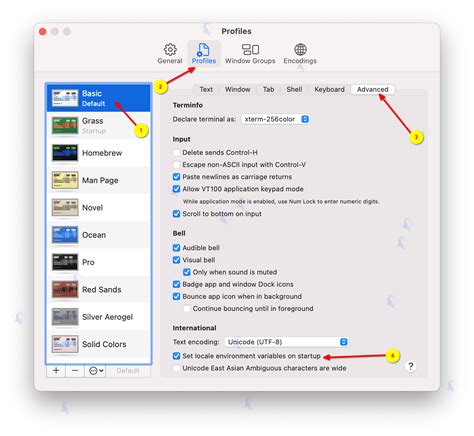 MacOS Setlocale LC CTYPE Impossibile Cambiare Locale UTF Nessun File O Directory Di