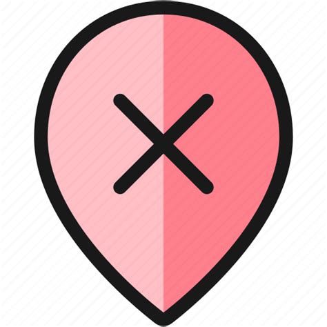 Style Pin Remove Icon Download On Iconfinder