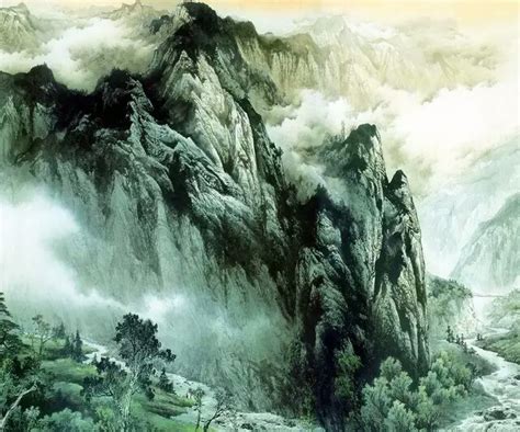 水墨丹青 高清图片，堆糖，美图壁纸兴趣社区