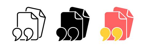 소셜 미디어 게시물에 대한 견적 프레임 템플릿 소셜 게시물 인용 또는 평가를 위한 편집 가능한 사각형 배너 견적 디자인 따옴표 테두리 Eps 10 검은색에 대한 스톡 벡터