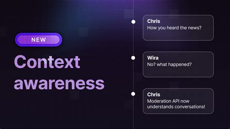 Context Awareness For Message Moderation