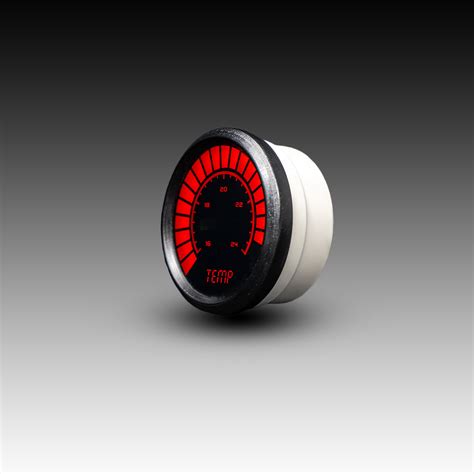 Temperature Analog Led Bargraph Black Bezel B9113