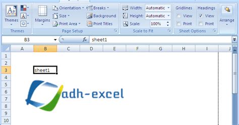 Cara Mencetak Atau Print Dua Sheet Excel Atau Lebih Secara Bersamaan