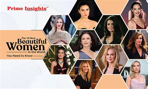 The 10 Most Beautiful Women In The World