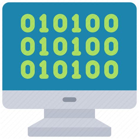 Analytics Binary Computer Data Pc Icon Download On Iconfinder