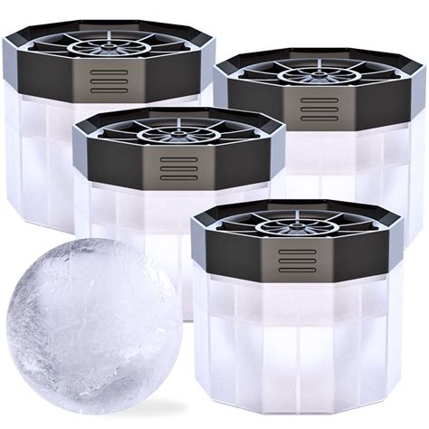Bella Amazing Ice Ball Molds 25 Inch Round Ice Cube Molds This