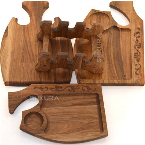 Купити обробні дошки набір з 3 дощок на підставці