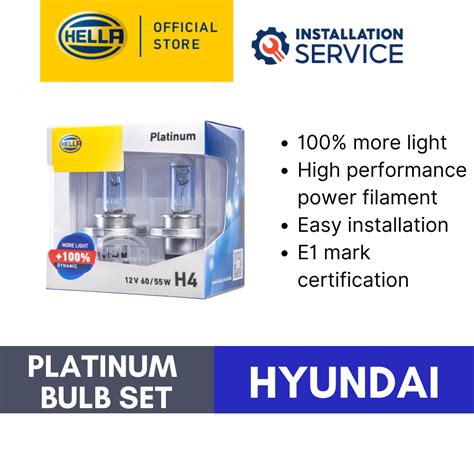 HELLA Platinum bulbs for Hyundai Cars | Shopee Malaysia