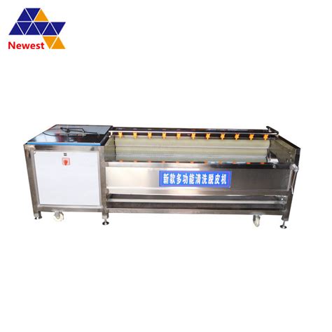 Widely Use Brush Sweet Potato Fruit Vegetable Washing Machine Root