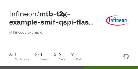 Github Infineonmtb T2g Example Smif Qspi Flash Read Write Mtb Code