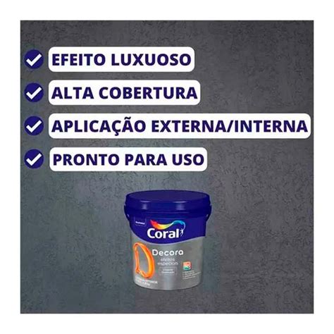 Tinta Decora Efeito Cimento Queimado Coral Cultura Grega I Lf Máquinas