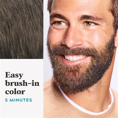 Buy Just For Men Mustache And Beard Coloring For Gray Hair M 40 Medium