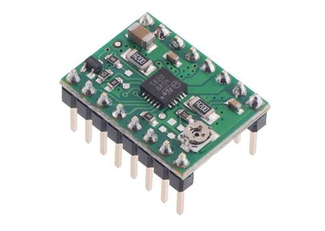 Stspin820 Stepper Motor Driver Carrier Connectors Soldered